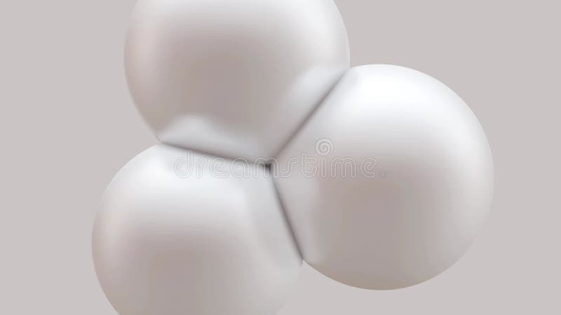 Looped Animation with Abstract Shapes Stock Footage - Video of sphere ...