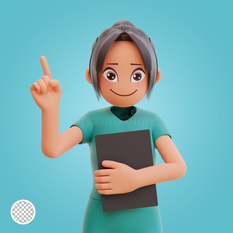 Cartoon Nurse Pointing Stock Illustrations 463 Cartoon Nurse Pointing