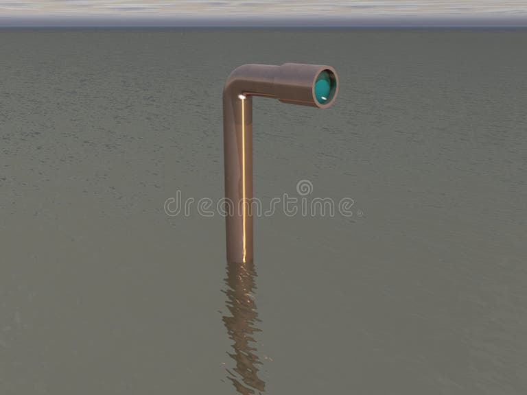 3d rendered periscope stock image. Image of essentially - 64269631