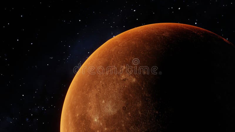3D Rendered Photo Realistic Planet Photo Stock Illustration ...