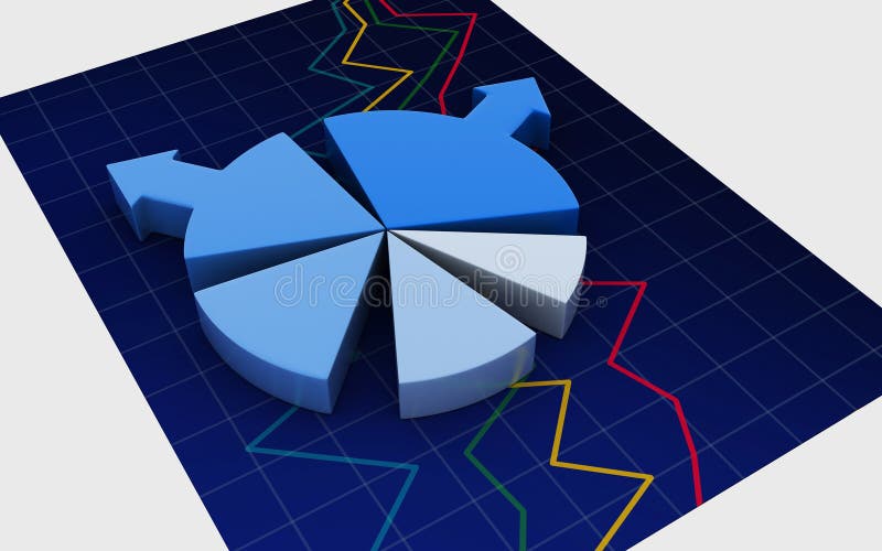 Blue 3d Rendered Pie Chart Stock Illustrations – 43 Blue 3d Rendered ...