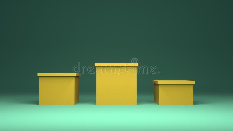 First Second Third Symbol Award Ranking Animation Stock Footage - Video ...