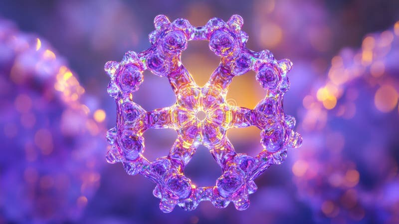 3D-rendered Visualization of Adeno-associated Virus Highlighting the ...