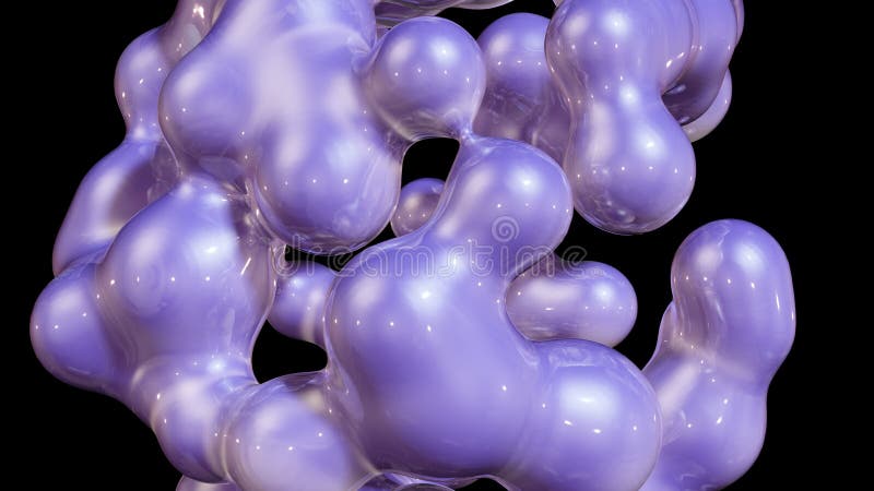 3D Rendering Abstract Artistic Surreal Object Based on Metabolic ...