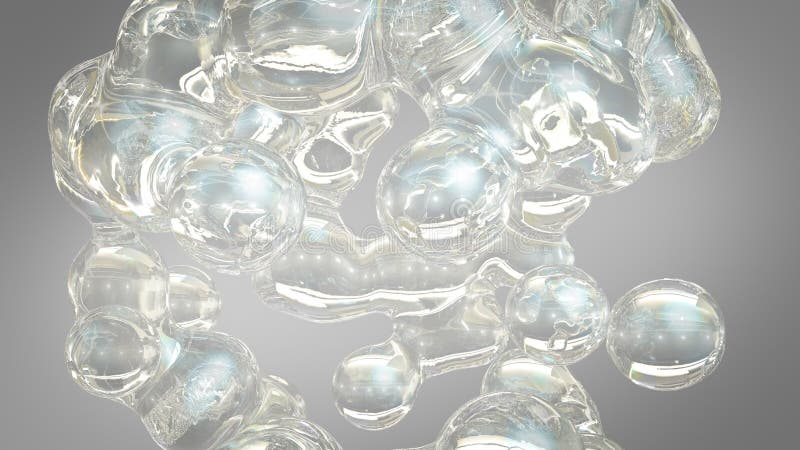 3D Rendering Abstract Artistic Surreal Object Based on Metabolic ...