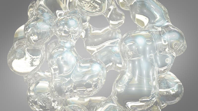 3D Rendering Abstract Artistic Surreal Object Based on Metabolic ...