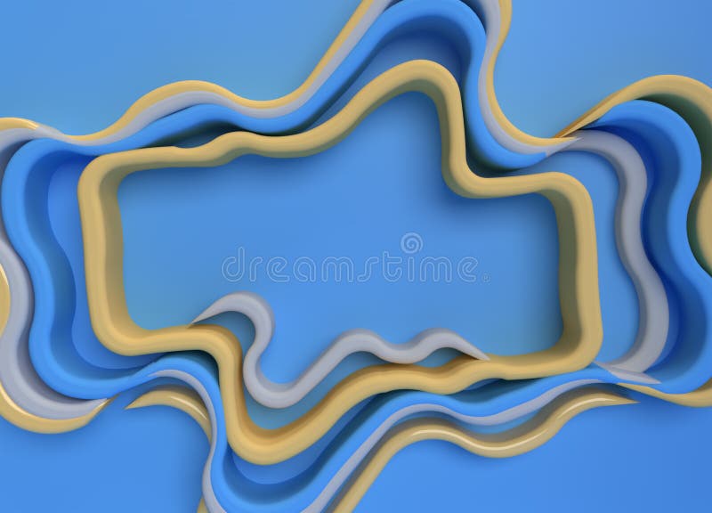 3D Rendering Abstract Background . Creative Architectural Concept Stock ...