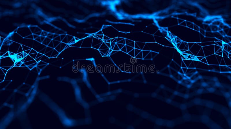 3d Rendering. Abstract 3D Big Data Visualization. Visual Information ...