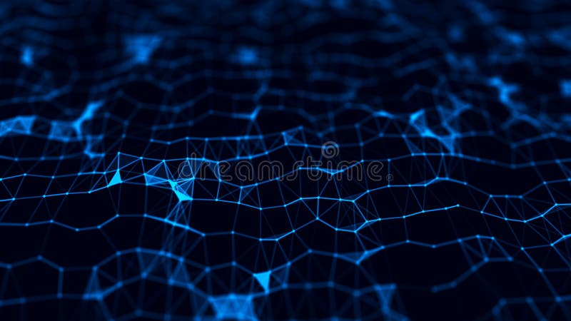 3d Rendering Abstract 3d Big Data Visualization Visual Information Complexity Plexus Affect