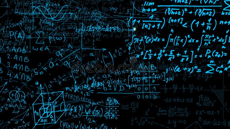 Maths Formulas Black Stock Illustrations – 193 Maths Formulas Black ...