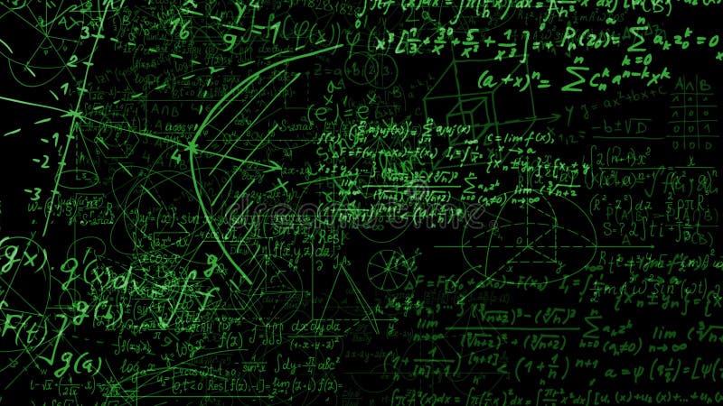 Abstract math background stock illustration. Illustration of calculus - 151892728