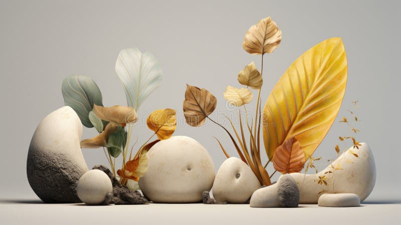 3d Wood Frame Leaves Composition Stock Photos - Free & Royalty-Free ...