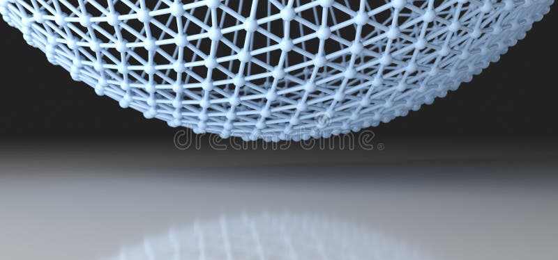 Sphere on net background stock vector. Illustration of symbol - 32132613