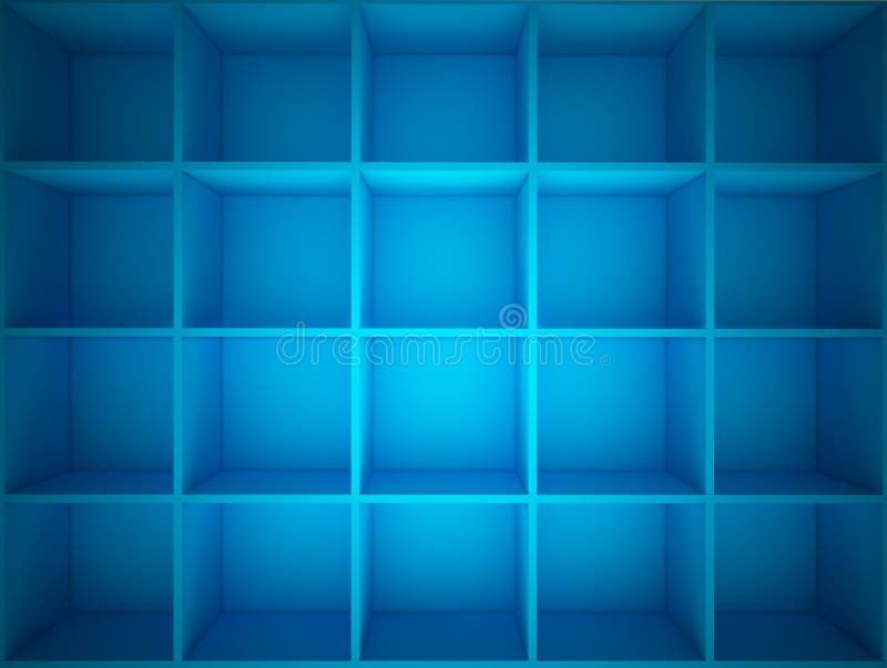 3D Rendering of Abstract Cubes, Technology Background Stock ...