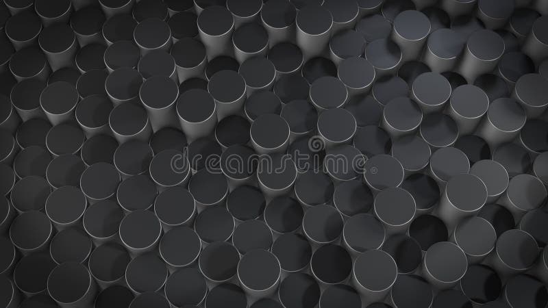 Virtual Cylindrical Background with Patterns Stock Illustration ...