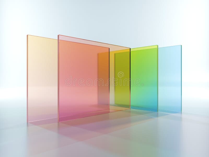 Translucent Glass Block Wall Pattern and Background Seamless Stock ...