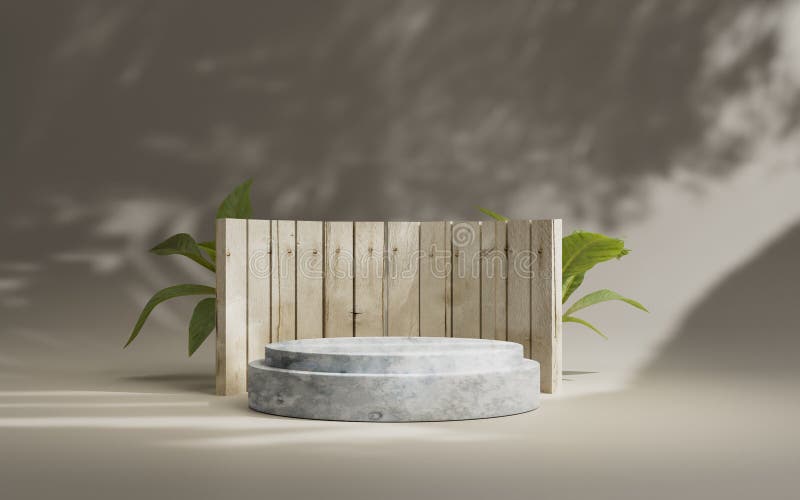 3d Rendering Abstract Platform Podium Product Presentation Backdrop ...