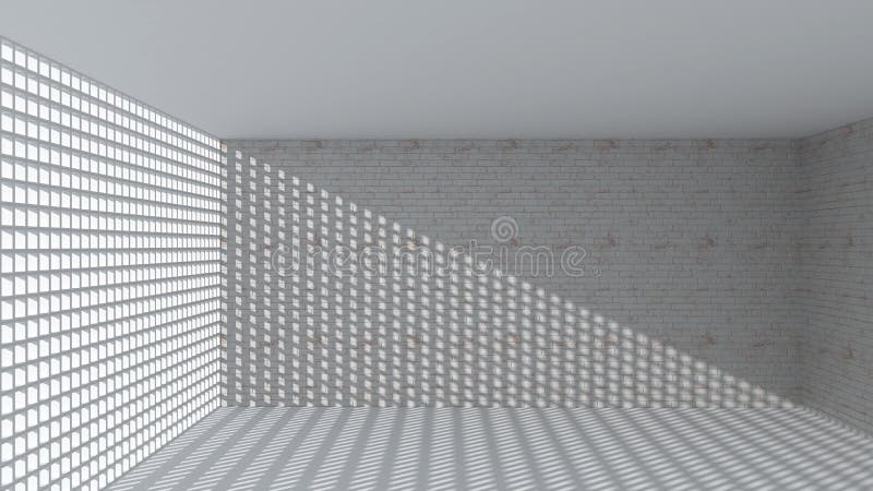 3d Rendering of Abstract Rectangle Shape Stock Illustration ...