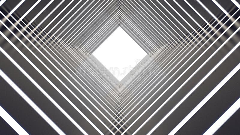 3d rendering of rectangle stock illustration. Illustration of light ...
