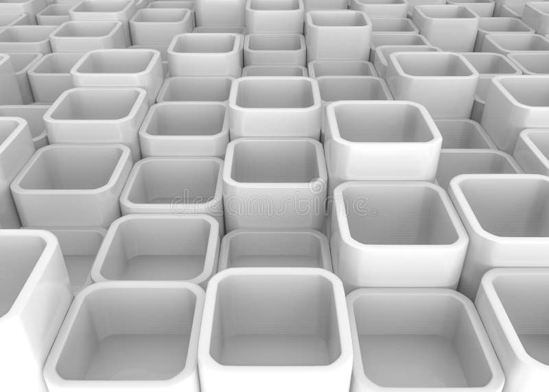 3d Rendering. Abstract Stack Of Random Gray Hole Square Blocks Wall ... 3d Rendering. Abstract Stack Of Random Gray Hole Square Blocks Wall ...