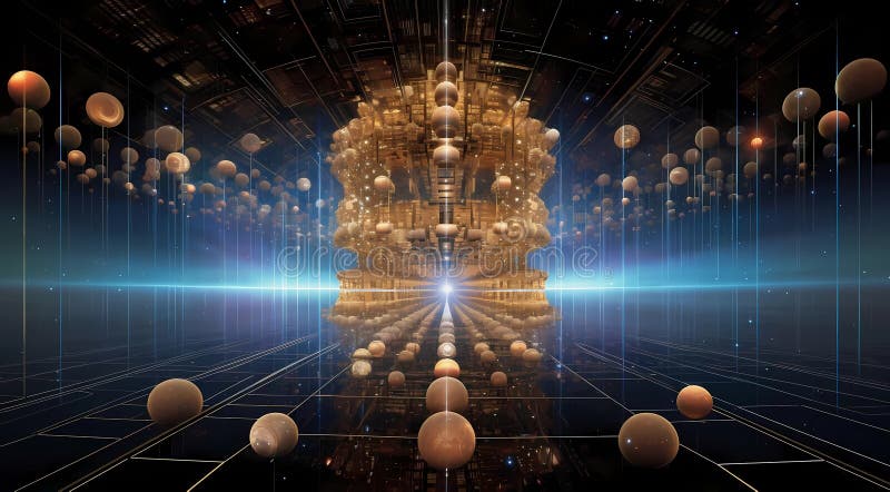 Abstract Technology Concept Background, High Resolution Image ...