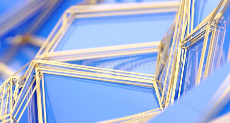 Abstract Triangulated Low Poly Surface Stock Illustration ...