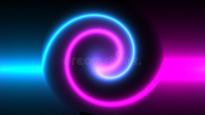 3d Rendering. Abstract Violet, Blue, Black Light Pattern with the ...
