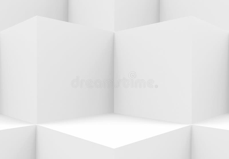 Corner of Wall Made from Orange Bricks Isolated on Stock Illustration ...