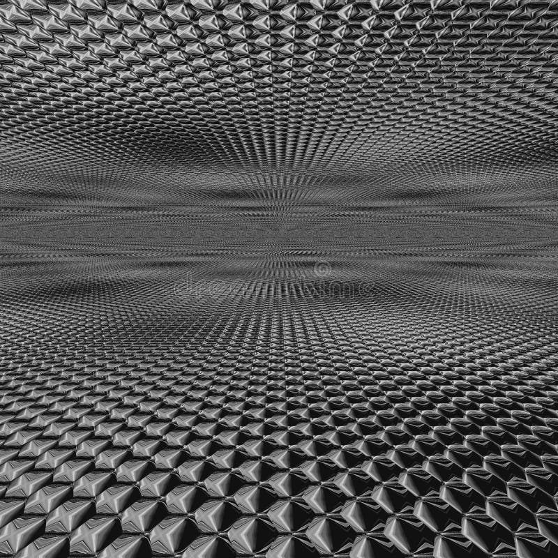 3D Rendering of Abstraction of a Silver Background Stock Illustration ...