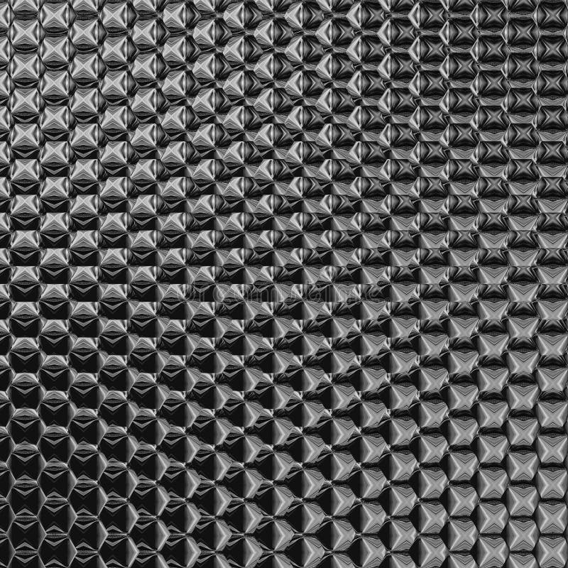 3D Rendering of Abstraction of a Silver Background Stock Illustration ...
