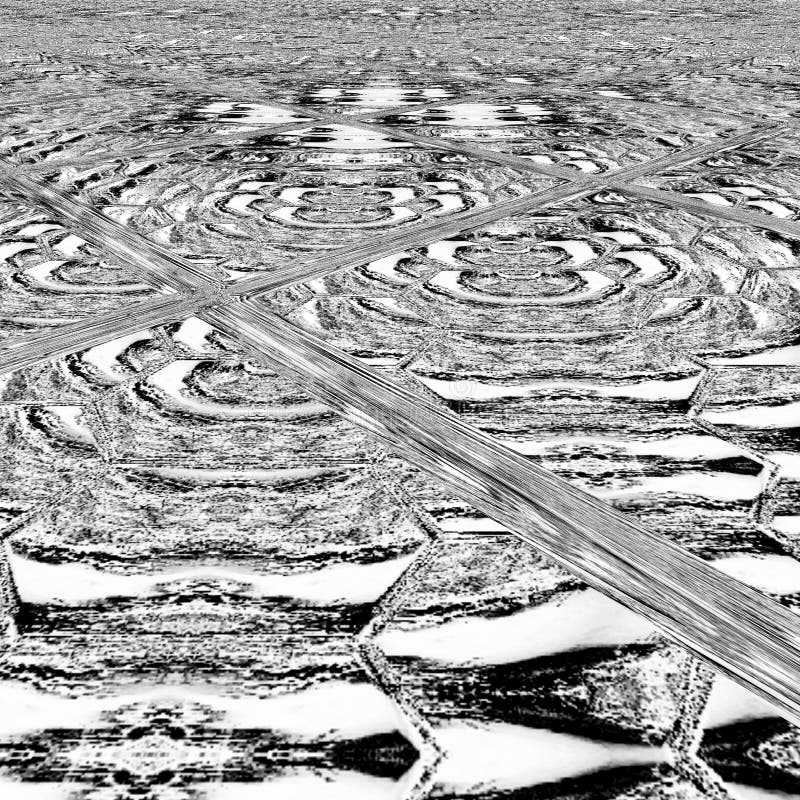 3D Rendering of Abstraction of a Silver Background Stock Illustration ...