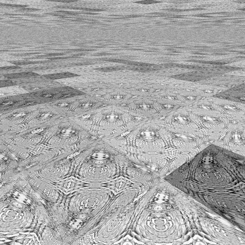 3D Rendering of Abstraction of a Silver Background Stock Illustration ...