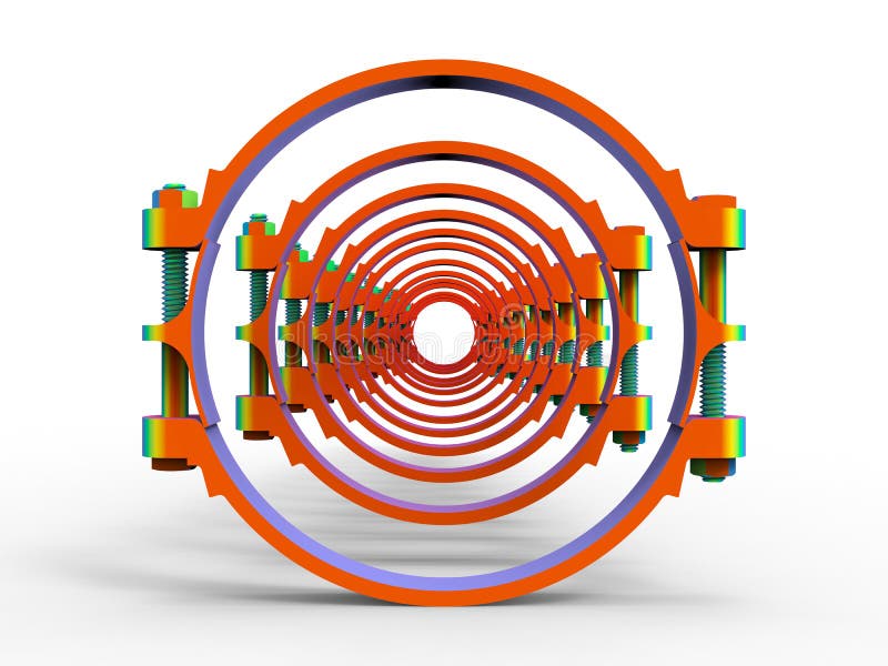 Adjustable Pipe Clamps Stock Illustrations – 18 Adjustable Pipe Clamps ...