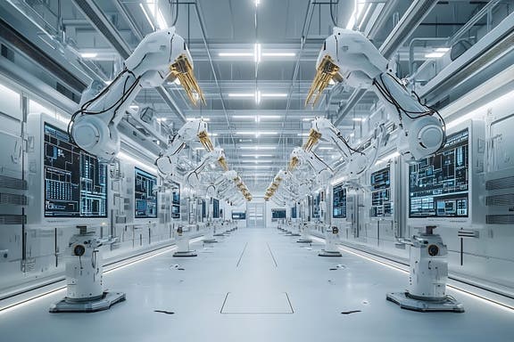 Robotic Testing Facility Stock Illustrations – 210 Robotic Testing ...