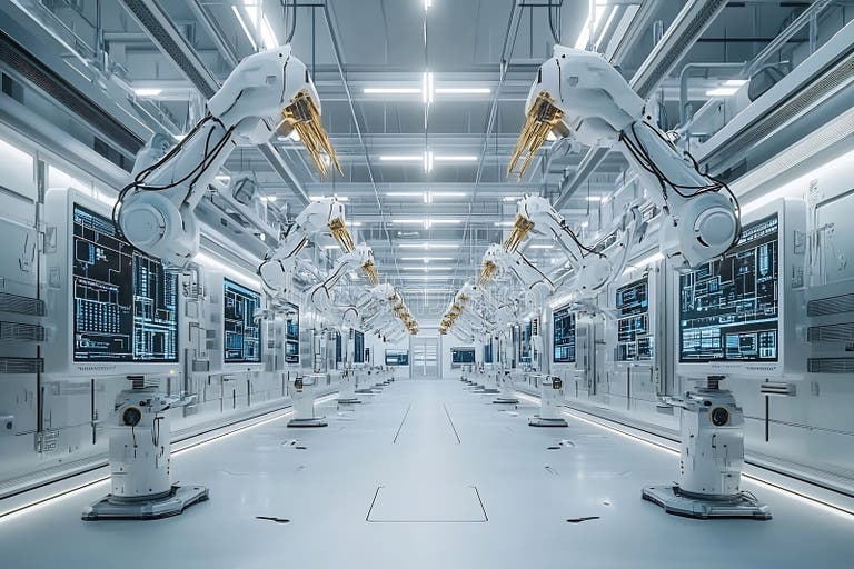 Robotic Testing Facility Stock Illustrations – 210 Robotic Testing ...