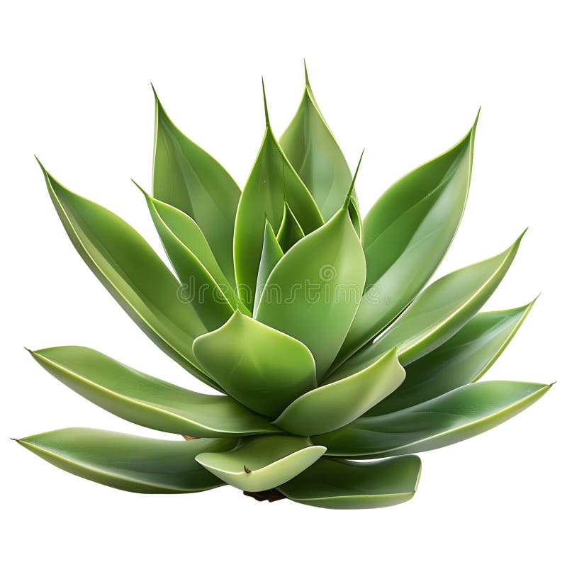 3D Rendering of a Agave Montana on Transparent Background - Ai ...