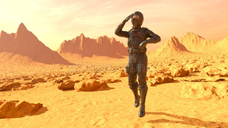 3D Rendering of an Air Force Man Stock Illustration - Illustration of ...