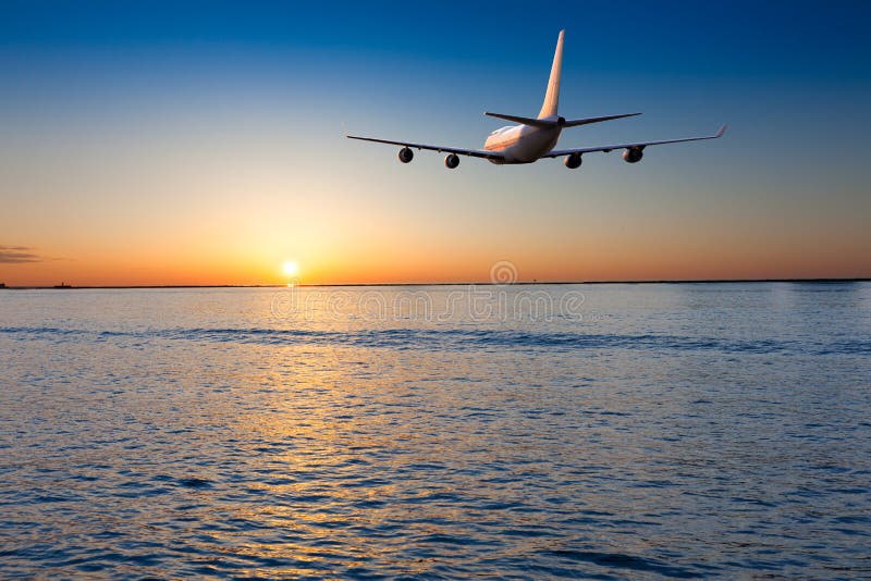 An Airplane Take Off / Landing Stock Image - Image of aircraft, taking ...