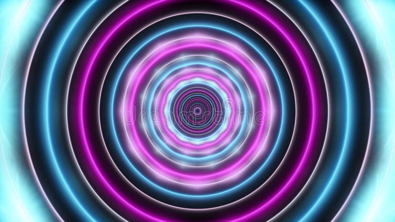 Seamless Looped 3D Rendering Animation of Abstract Colorful Moving ...