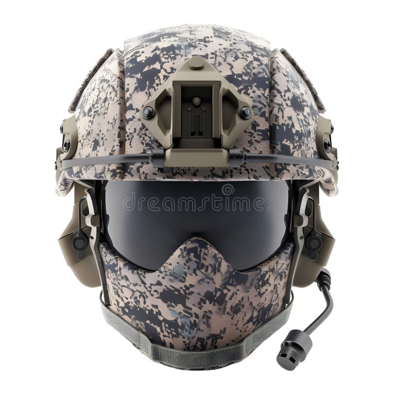 3D Rendering of a Army Safety Helmet on Transparent Background - Ai ...