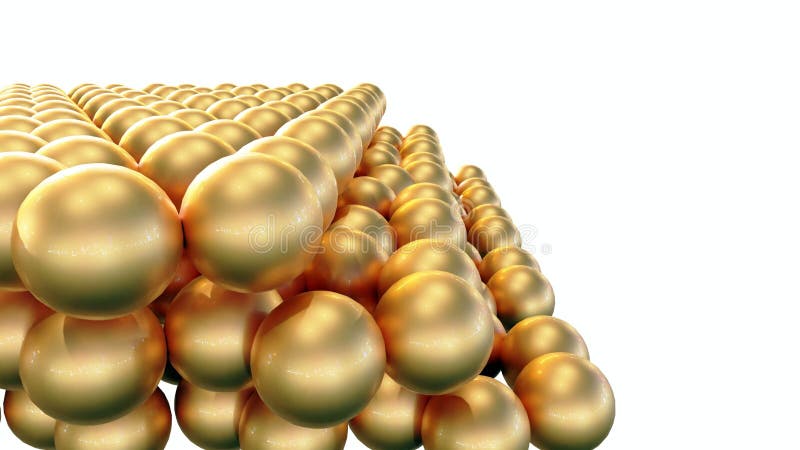 A 3D Rendering of an Array of Spherical Gold Nanoparticles Stock ... A 3D Rendering of an Array of Spherical Gold Nanoparticles Stock ...