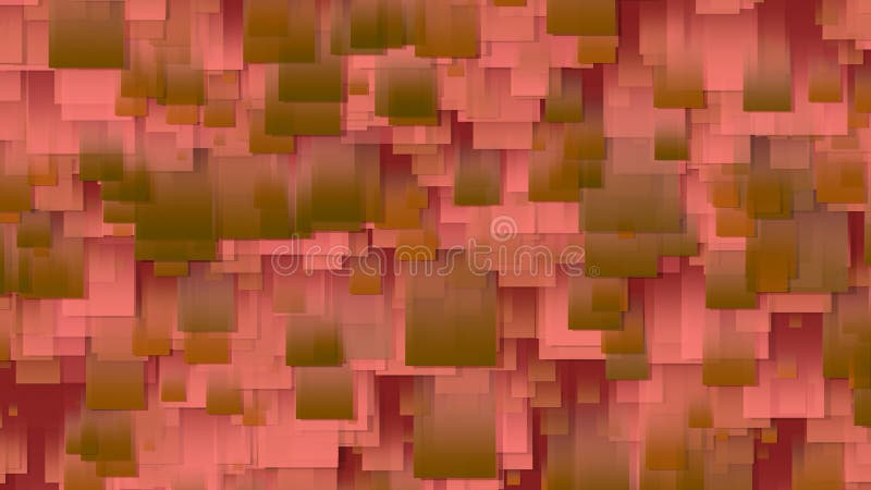 3D Rendering of an Array of Square Stickers. Stickers of Different ...