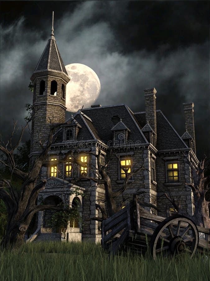 Haunted House Wallpaper 3d