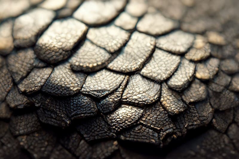 3D Rendering of a Background of Dragon Scales Stock Illustration ...