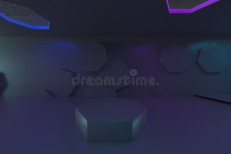 3d Rendering of Backgrounds Abstract. 3d Illustration of Simple ...