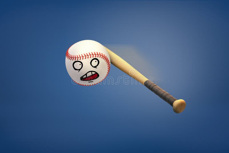 Baseball Face With Flaming Hair Image Stock Vector - Illustration of ...