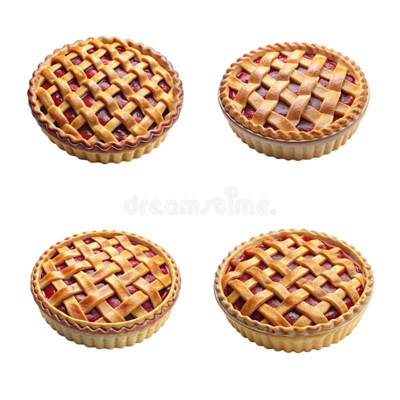 3d Rendering of Beautiful and Realistic Pie Stock Illustration ...