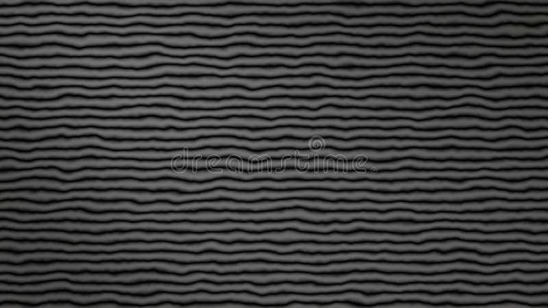 3D Rendering. Black Background with Irregular Gray Lines. White ...