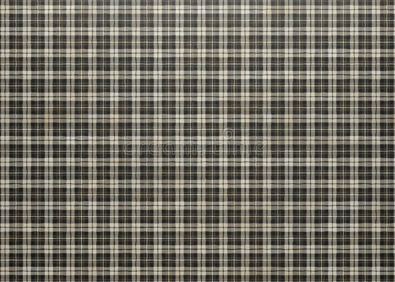 3D Rendering Black Plaid Fabric Background Stock Illustration ...