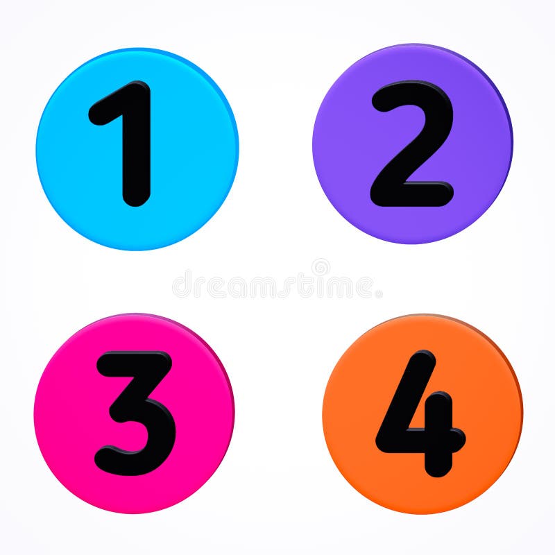 1234 Icon Stock Illustrations – 39 1234 Icon Stock Illustrations ...